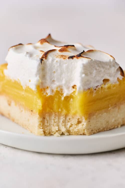 Best Lemon Meringue Pie Bars - Baker by Nature