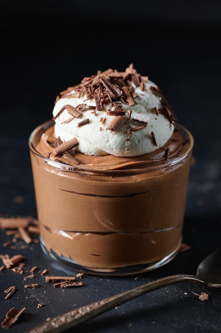 The Best Chocolate Mousse Recipe - Baker by Nature