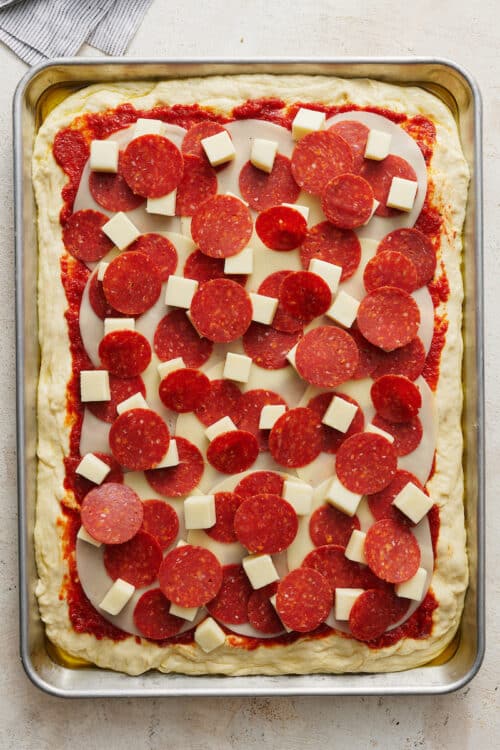 The Best Pepperoni Pizza Recipe - Baker by Nature