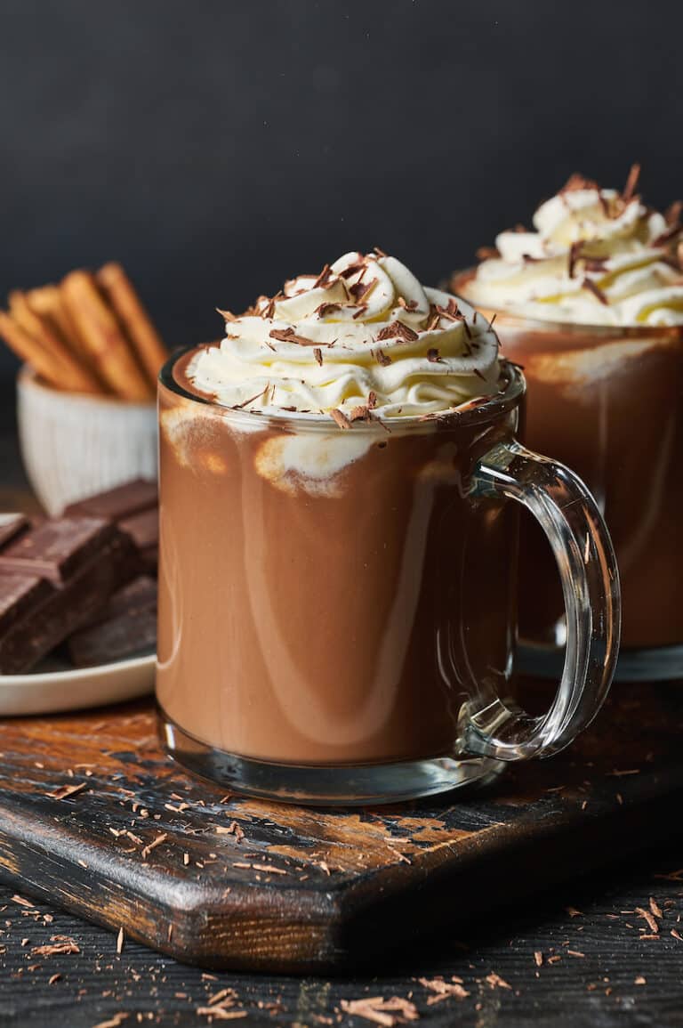 5 Ingredient Hot Chocolate Recipe - Baker by Nature
