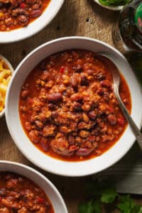 How to Make Homemade Chili Recipe (Ground Beef and Beans)