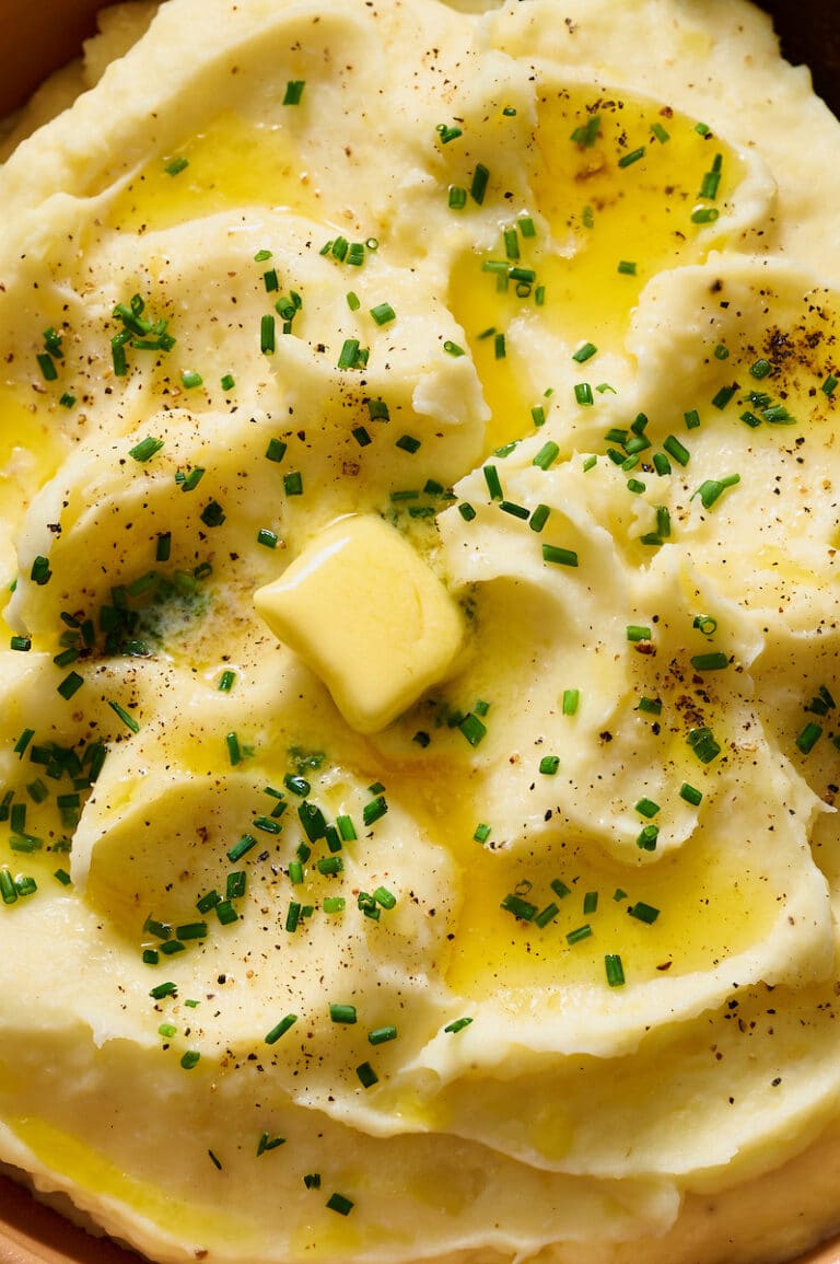 The Best Sour Cream Mashed Potatoes Recipe - Baker by Nature